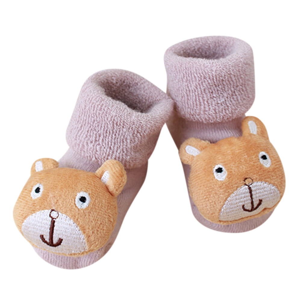 Relanfenk Baby Socks Cartoon Kids Girls Boys Anti-Slip Warm Sock ...