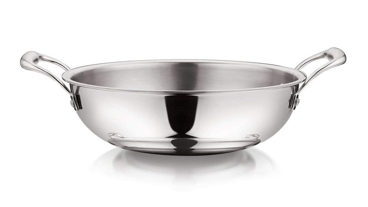 Relanta Stainless Steel Nexgen Triply Kadai 18 cm - Walmart.com