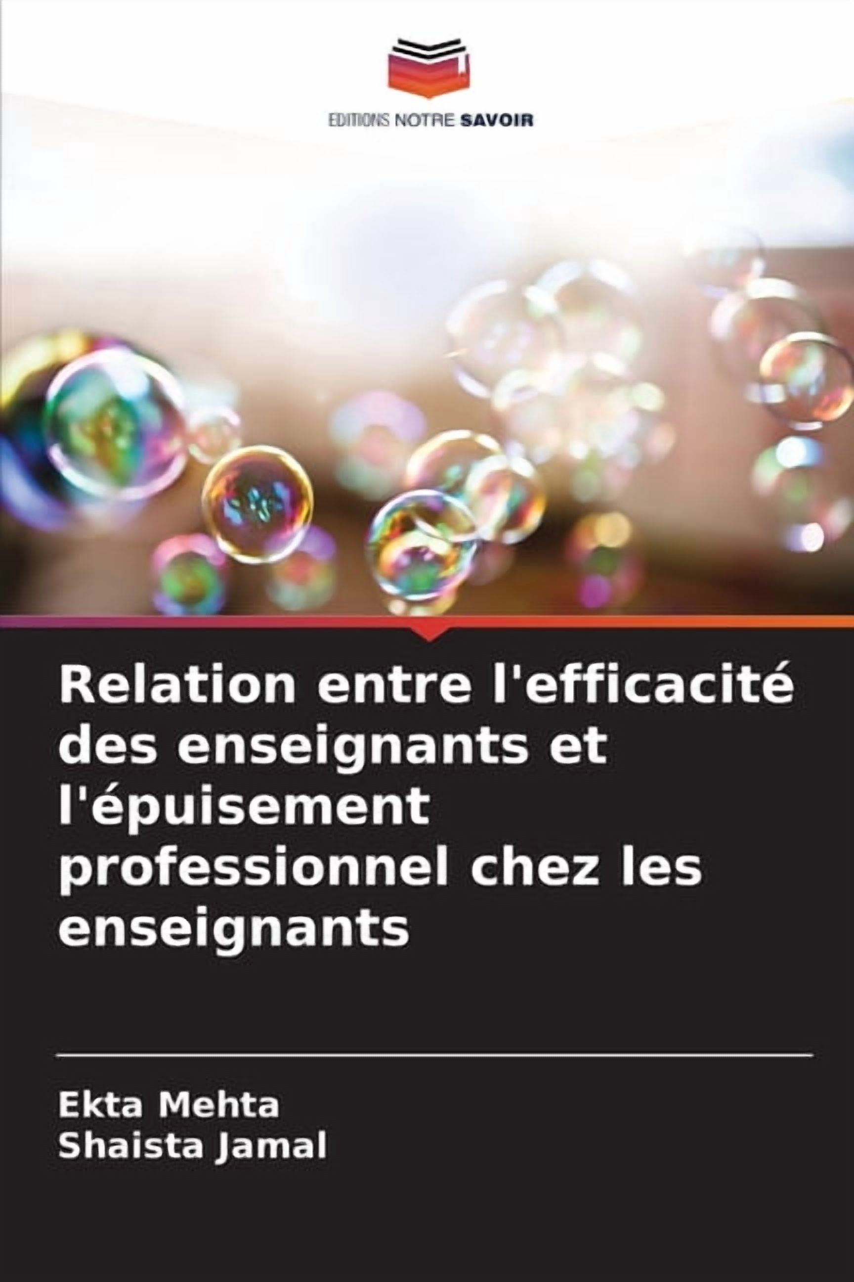 Relation entre l'efficacitÃ© des enseignants et l'Ã©puisement ...