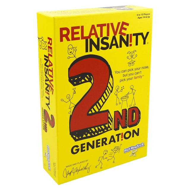 Relative Insanity 2nd Generation: Original Family Party Card Game by ...