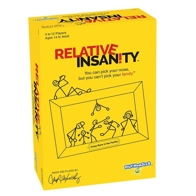 Relative Insanity Family Board Game for Adults - Walmart.com