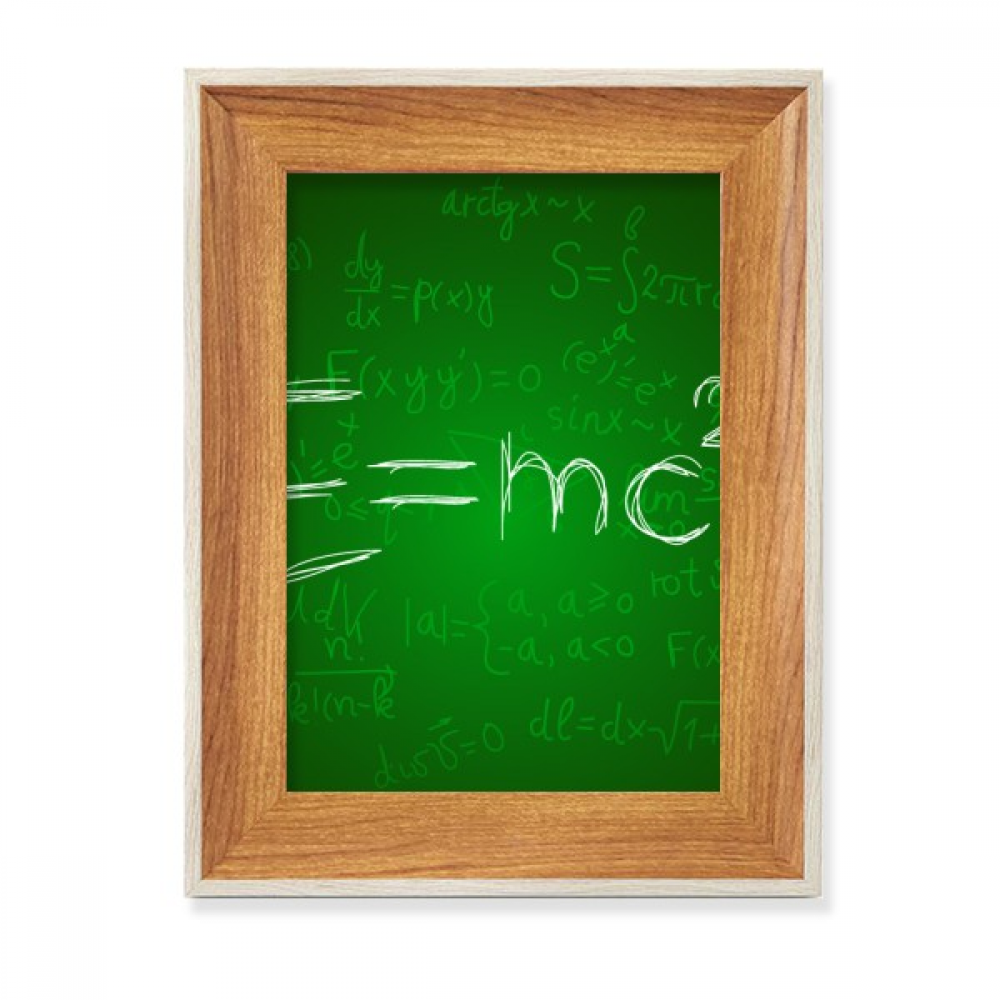 Relativity Physical Science Formula Calculus Desktop Wooden Photo Frame ...