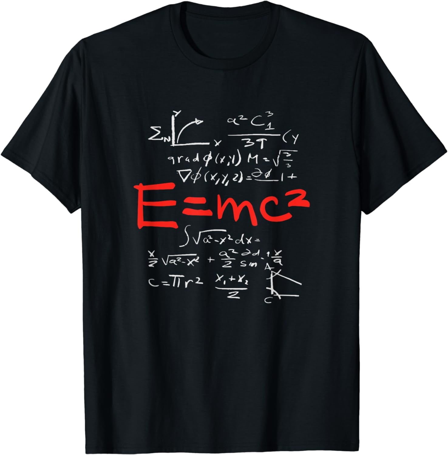 Relativity theory E = mc2 theory equation physics study T-Shirt ...