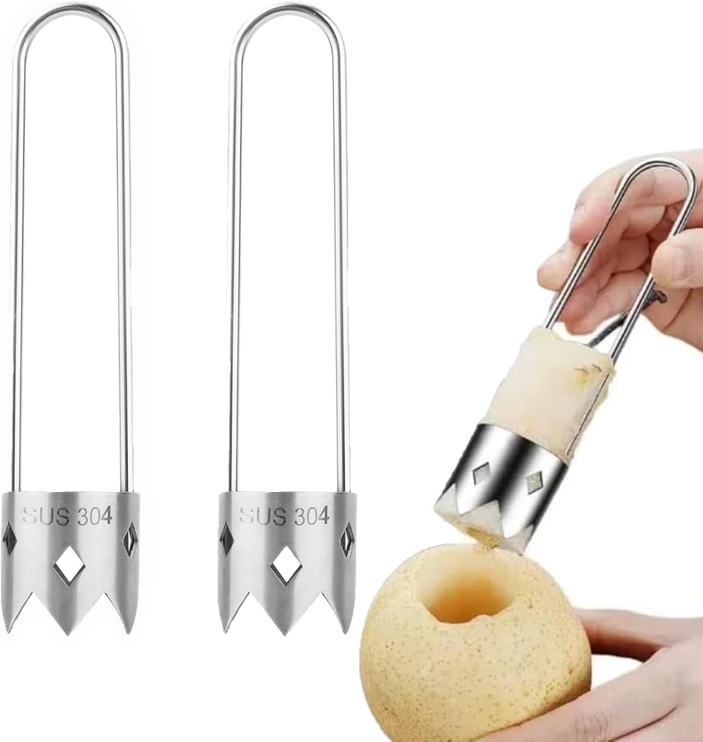 Relativityi Fruit and Vegetable Core Remover, Multifunctional Fruits ...