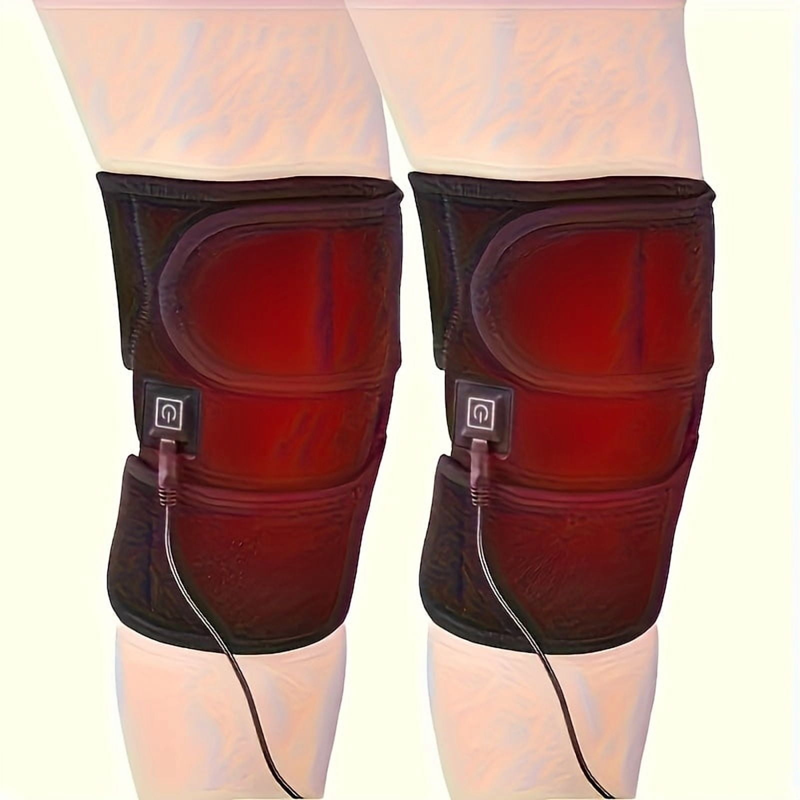 Relax And Rejuvenate With This 3-in-1 Heated Knee Massager Brace Wrap ...