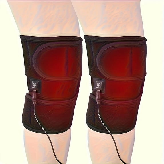 Relax And Rejuvenate With This 3-in-1 Heated Knee Massager Brace Wrap ...