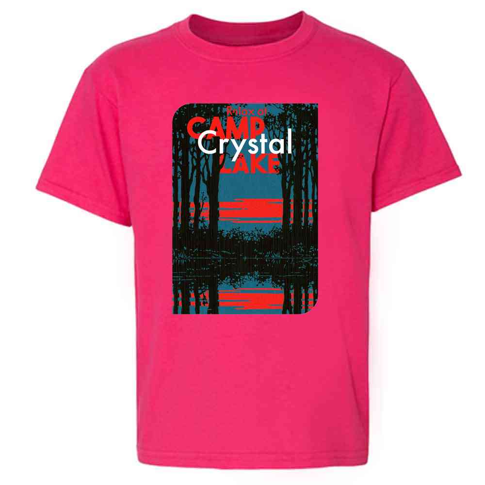 Relax At Camp Crystal Lake Retro Movie Travel Kids & Youth Tee - Walmart.com
