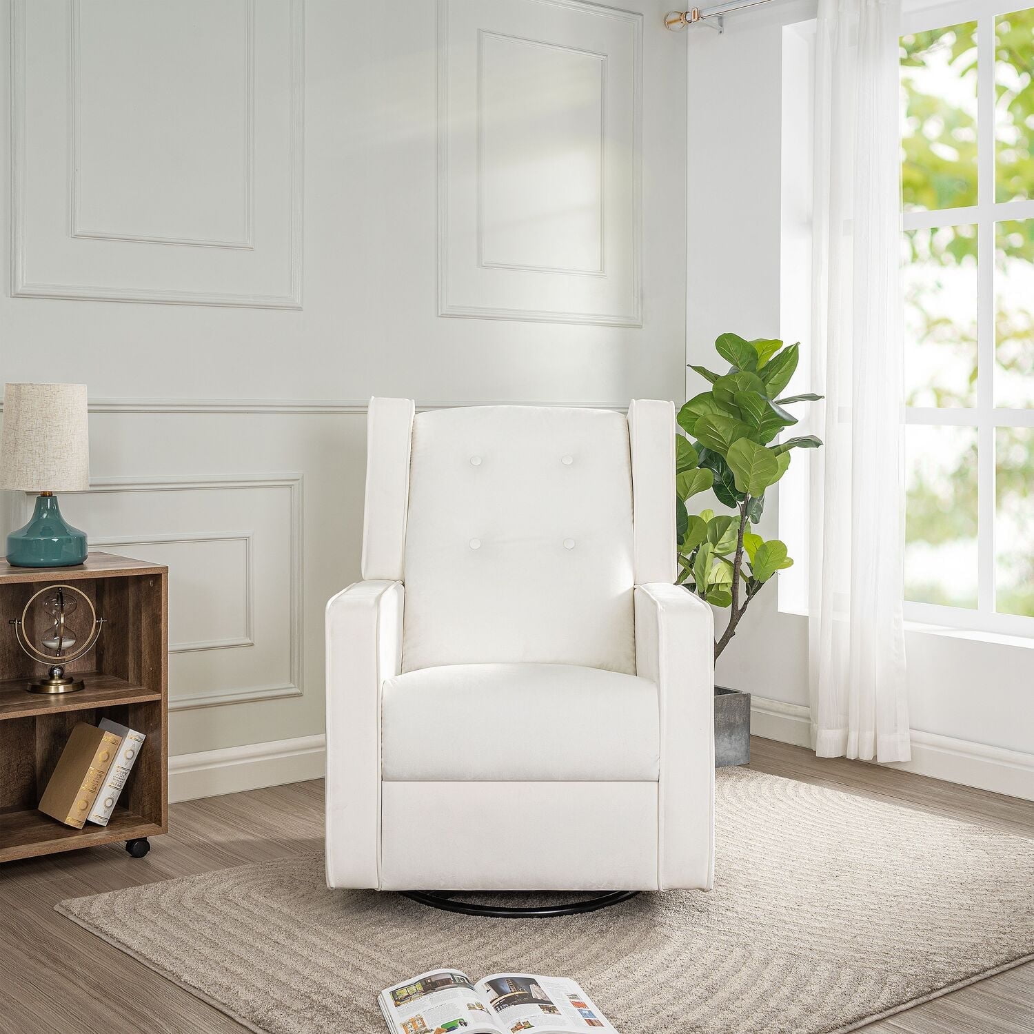 Naomi Home Swivel Rocker Recliner - Infant, Maternity, Pregnancy ...