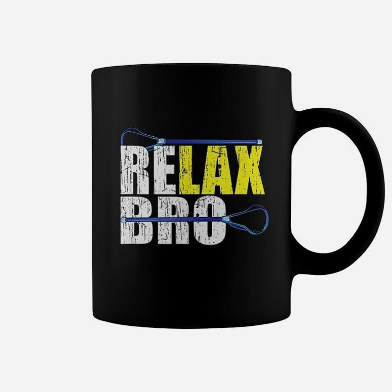 Relax Bro Lacrosse Player Coffee Mug - Walmart.com