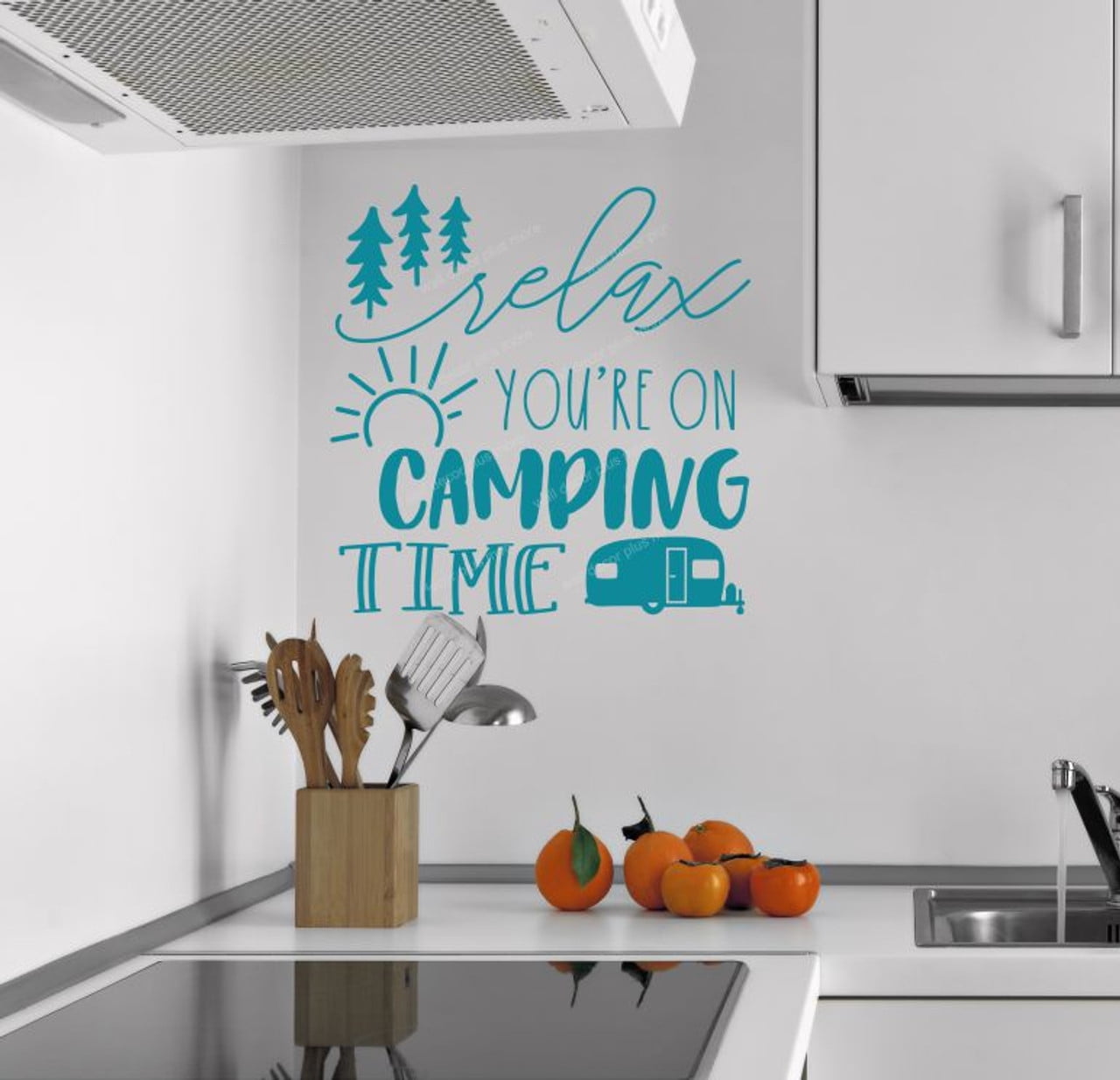 Relax You're On Camping Time RV Decals - Vinyl Camper Decals - Decals ...