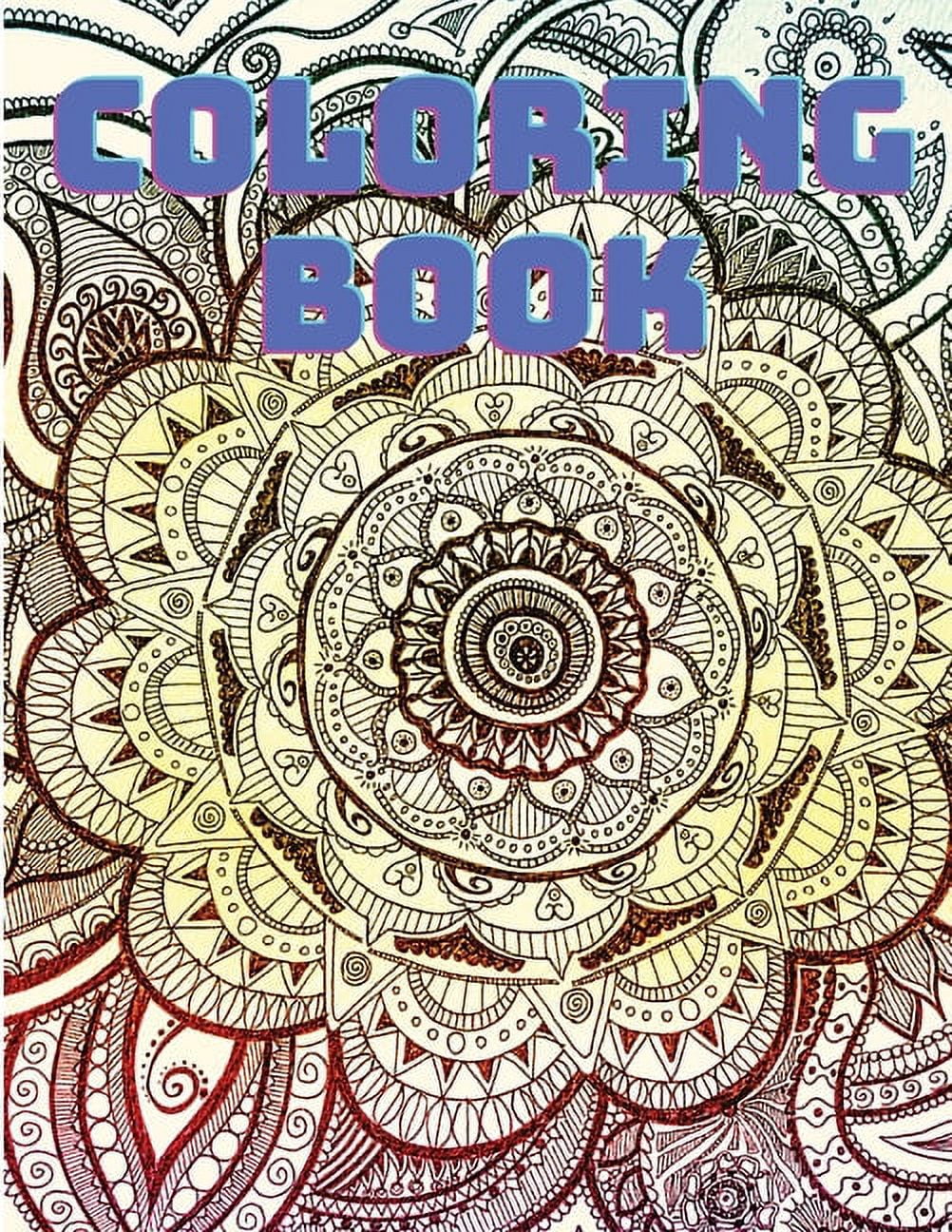 Relax and Color : Mandala Coloring Book for Adults - Stress Relieving ...