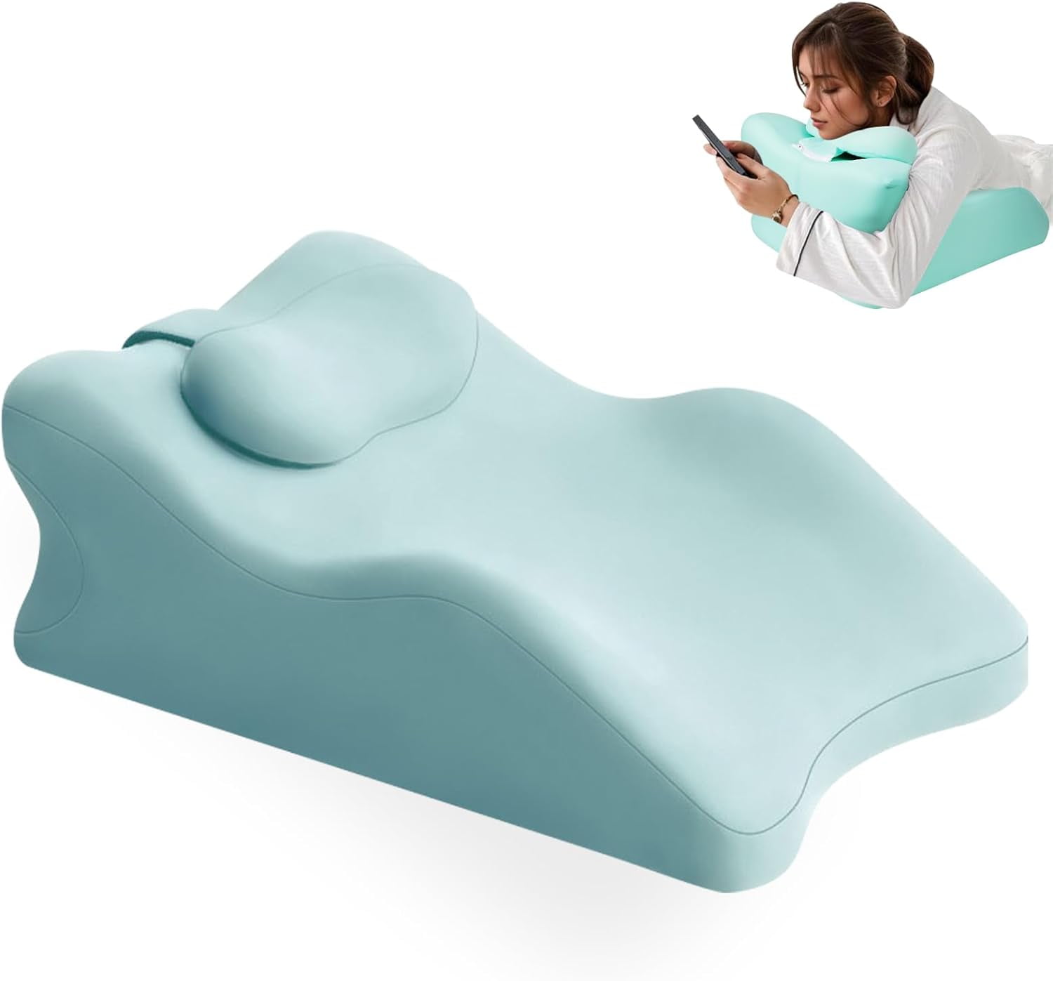 Relax Cush Pillow, 2025 New Relaxcush Ergonomic Pillow,Supports Posture ...