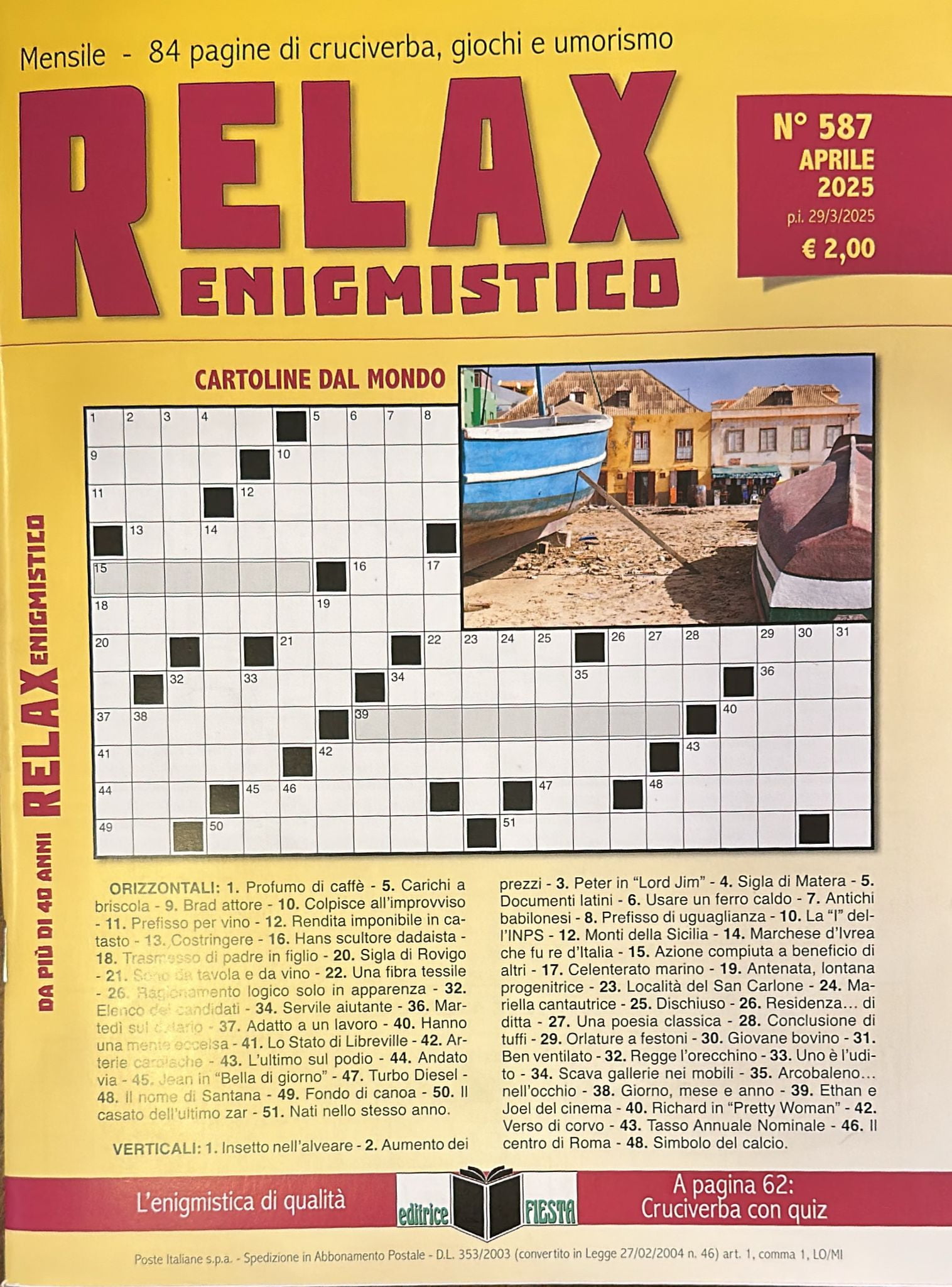 Relax Enigmistico Magazine Issue 87 - Walmart.com