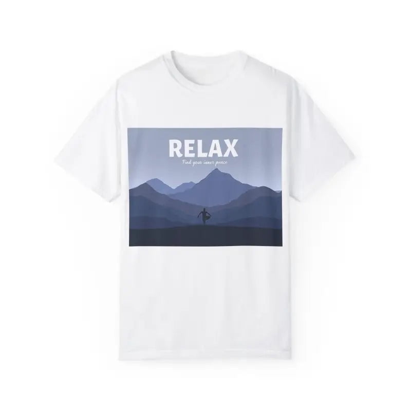 Turquoise Mountain Scene Relax T Shirt for Ultimate Comfort - Walmart.com