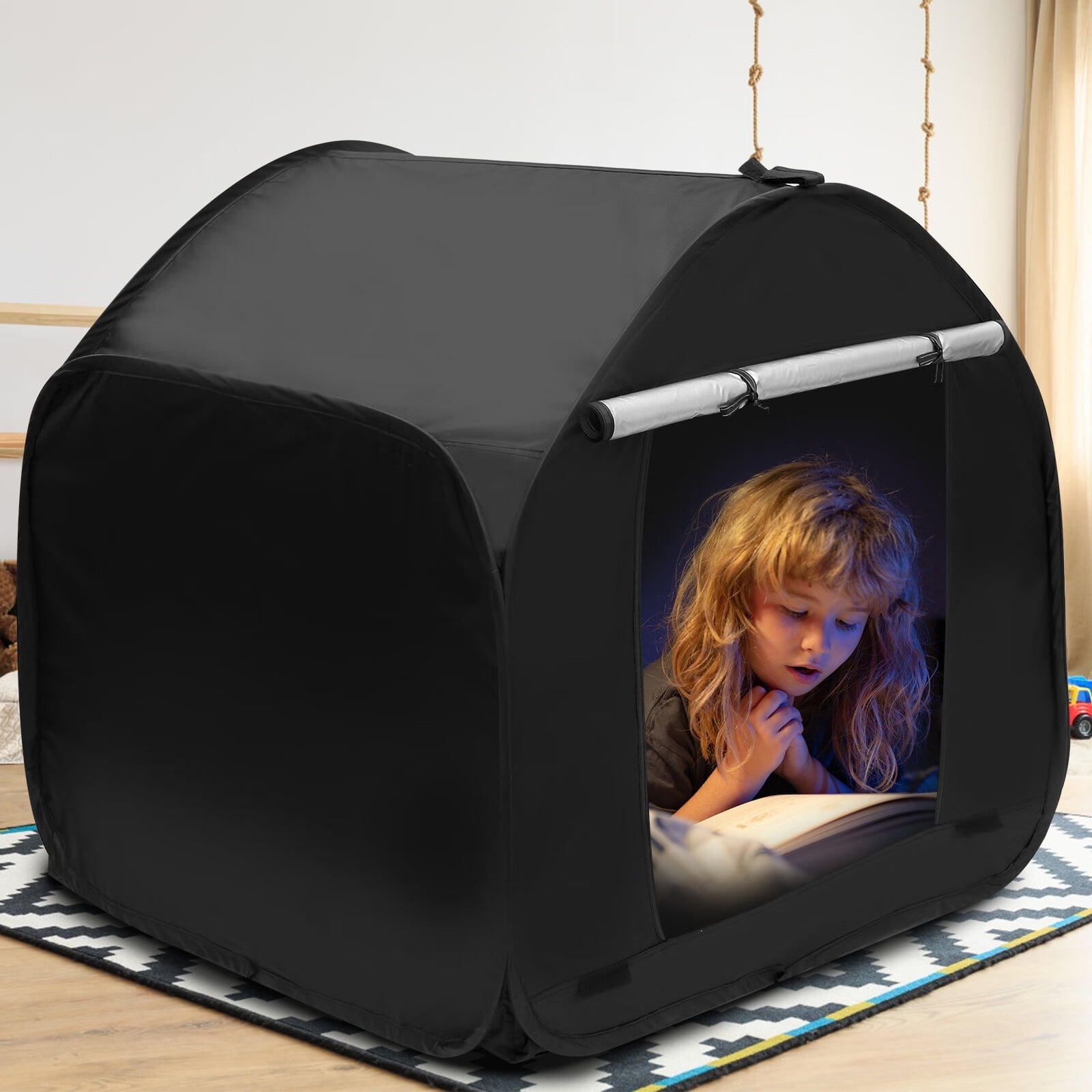 Rzvnmko Calm Corner Tent for Kids Sensory Tent for Children to Play and ...