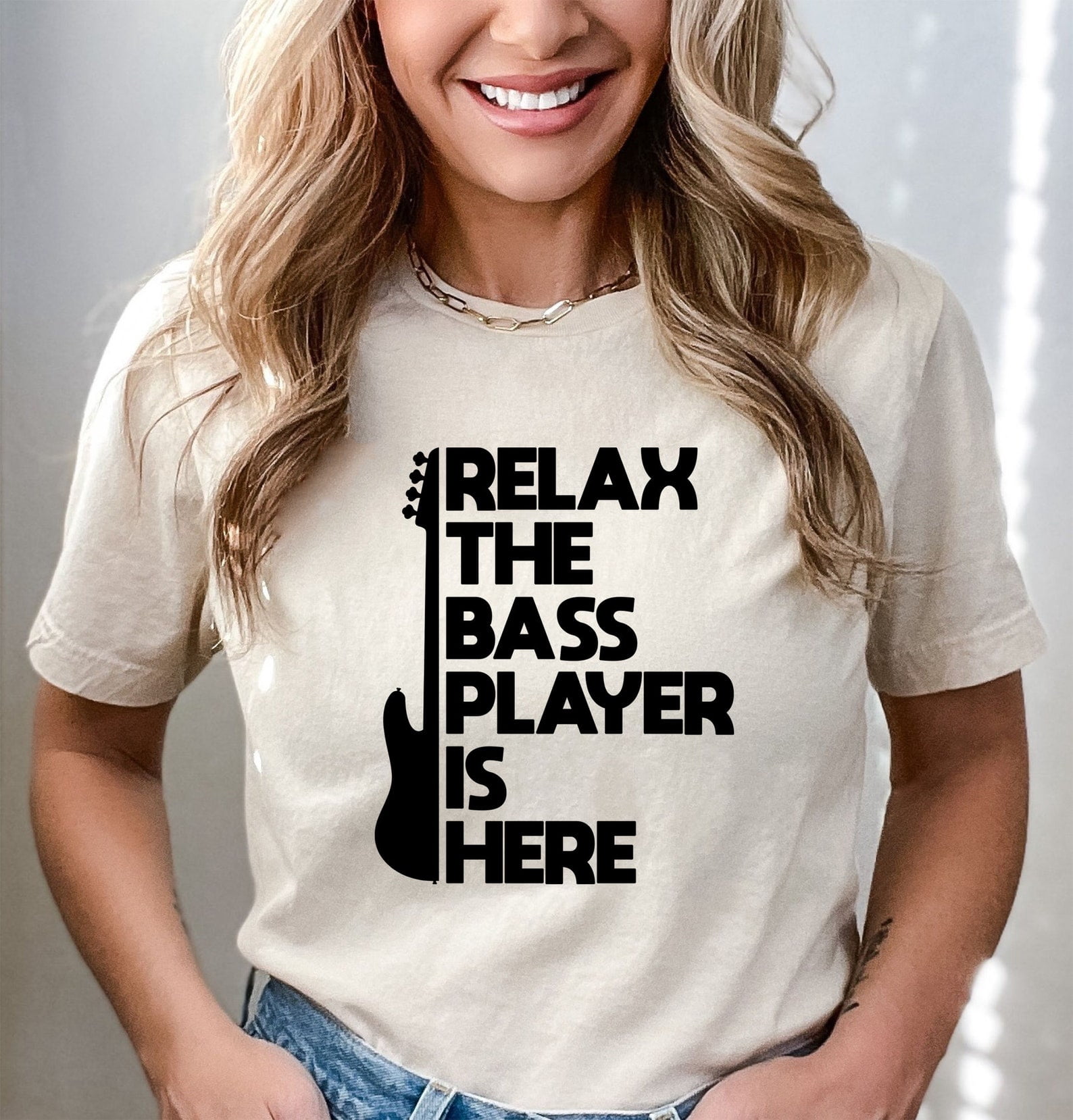 Relax The Bass Player Is Here Shirt, Bass Guitarist Gift, Bass Musician ...
