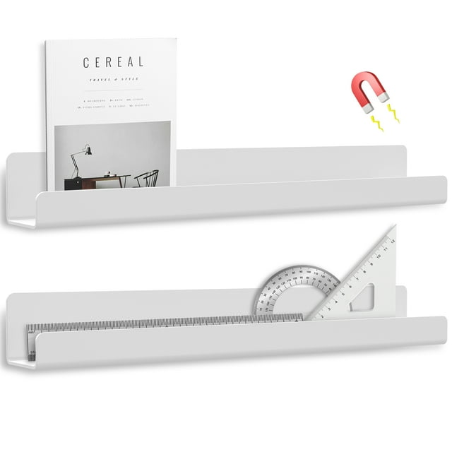 Relax love 2Pcs Magnetic BookShelf for Whiteboard Acrylic Magnetic ...