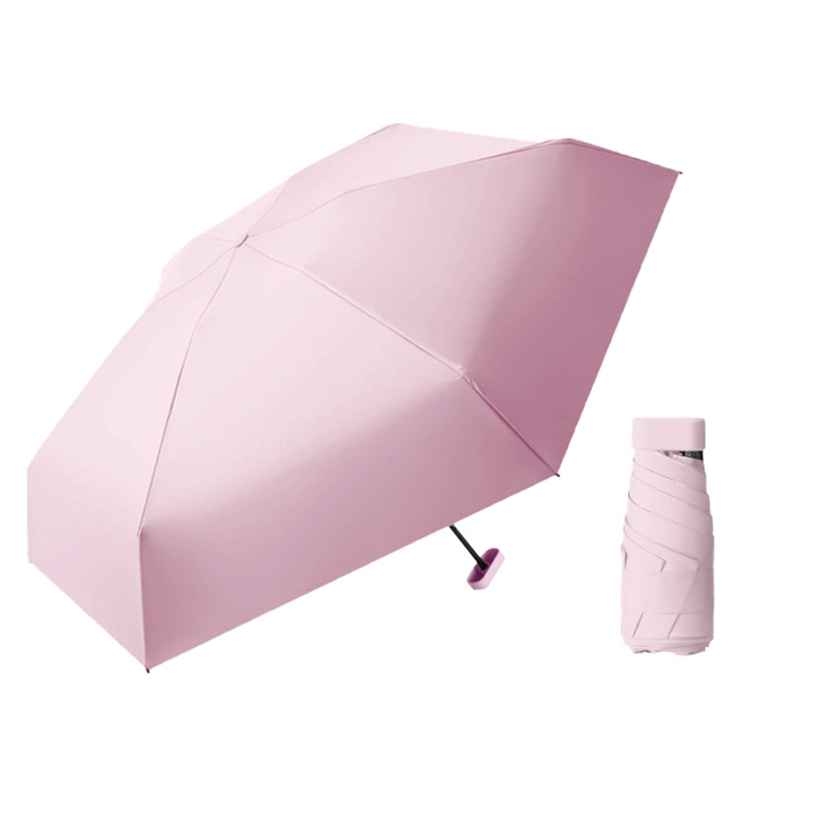 Relax love Mini Umbrella Small Travel Umbrella with Case Ultra-Portable ...
