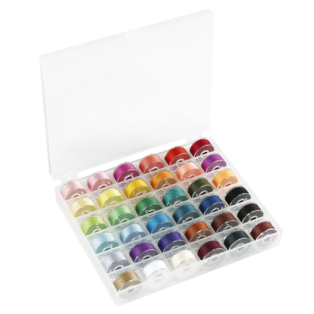 Relax love Sewing Thread Set Bobbins and Sewing Threads Prewound Bobbin ...