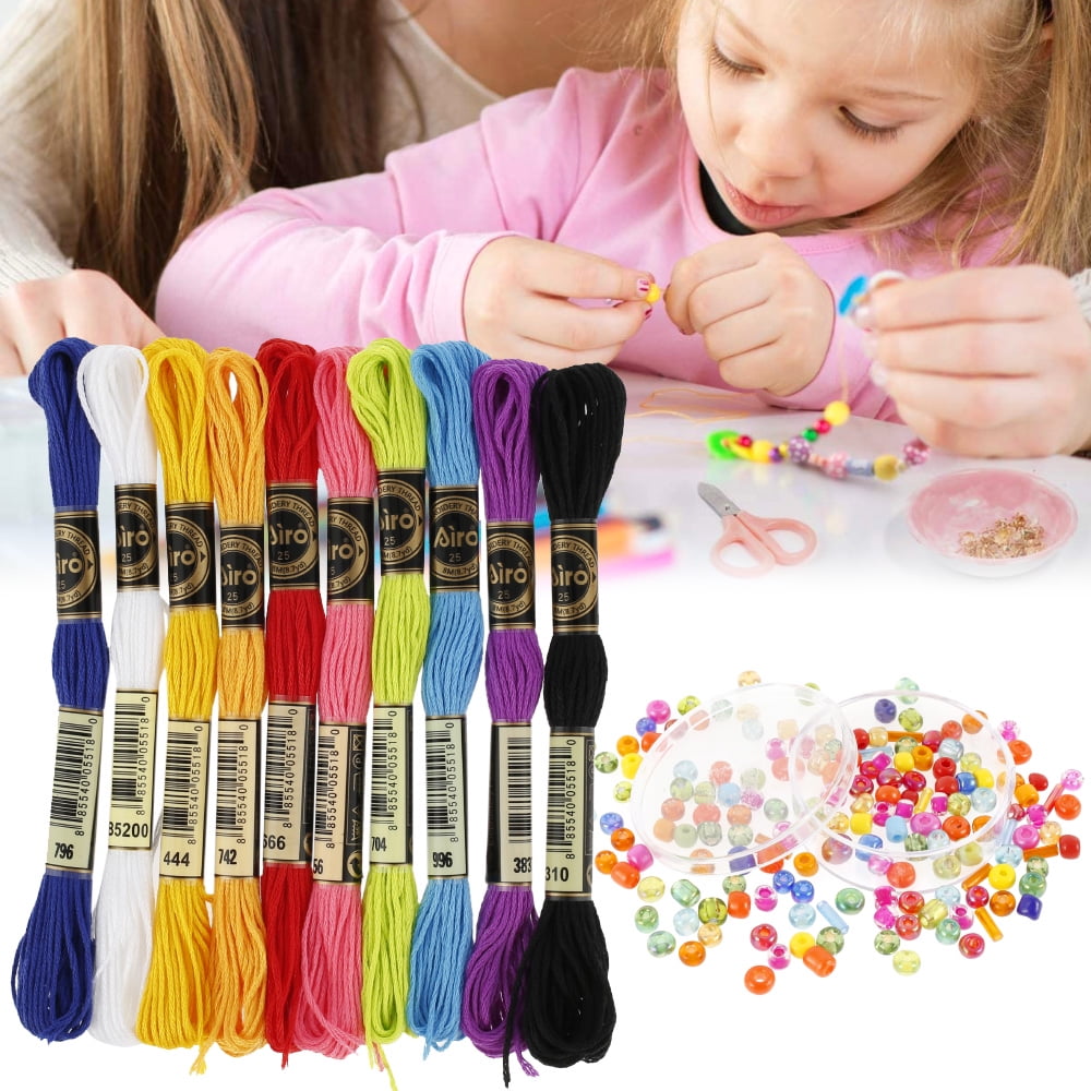 Relax loveFriendship Bracelet Making Kit for Girls DIY Bracelet Ropes ...