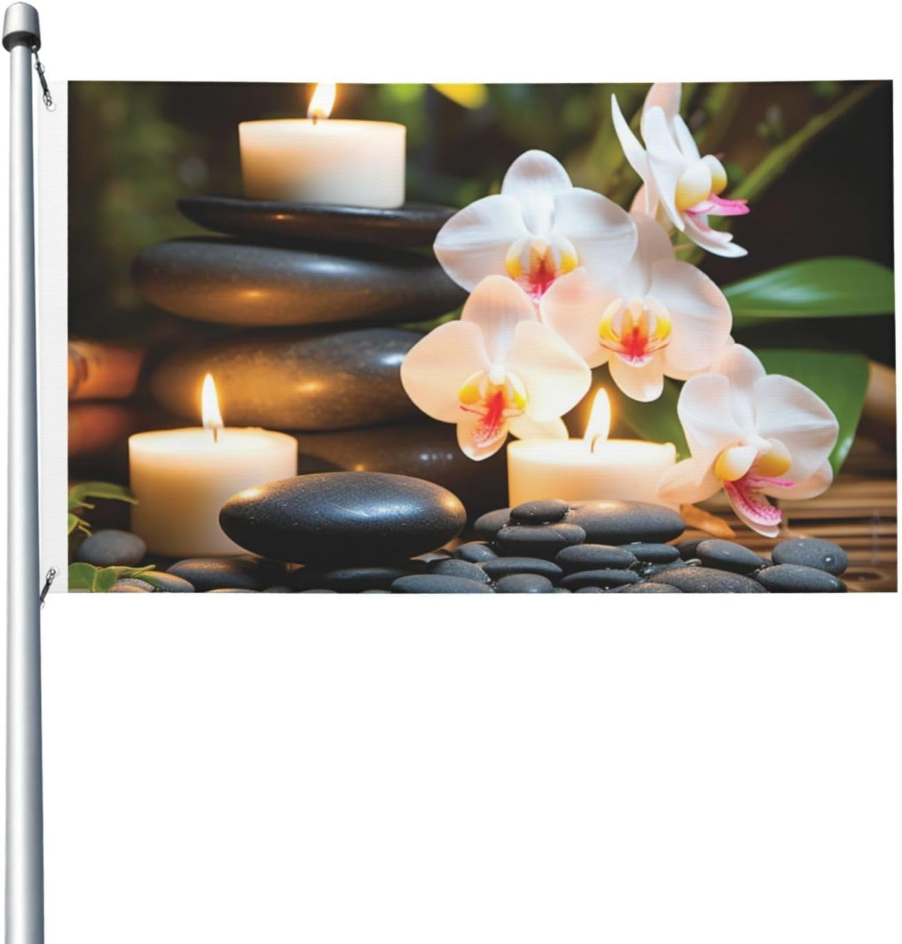 Relaxation with Massage Spa Flag 4x6 ft Flags for Outside Funny Banner ...