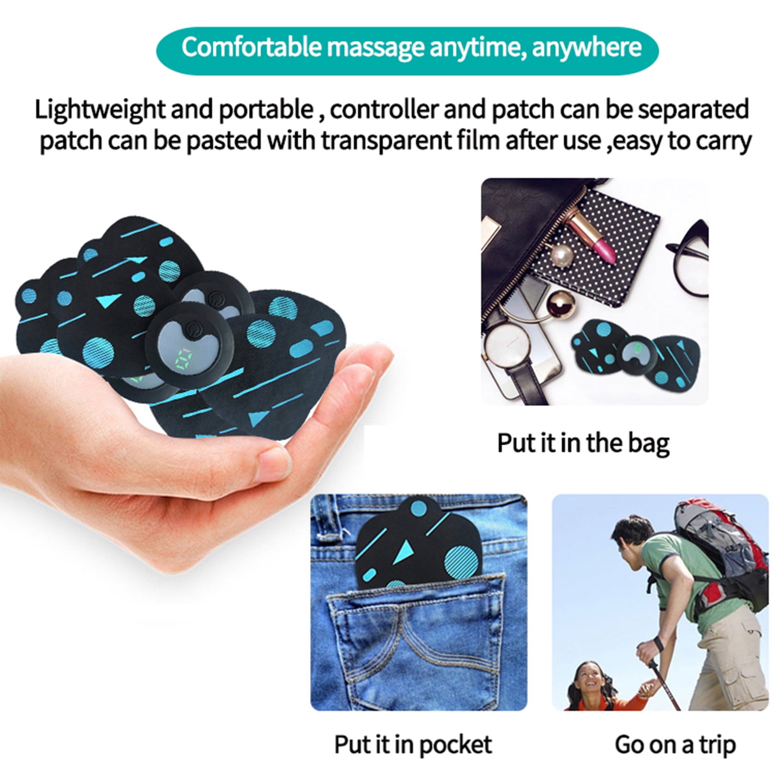 Relaxation tool,Neck Arm Neck Patch 9 Intensity Patch Modes 6 Modes Arm ...