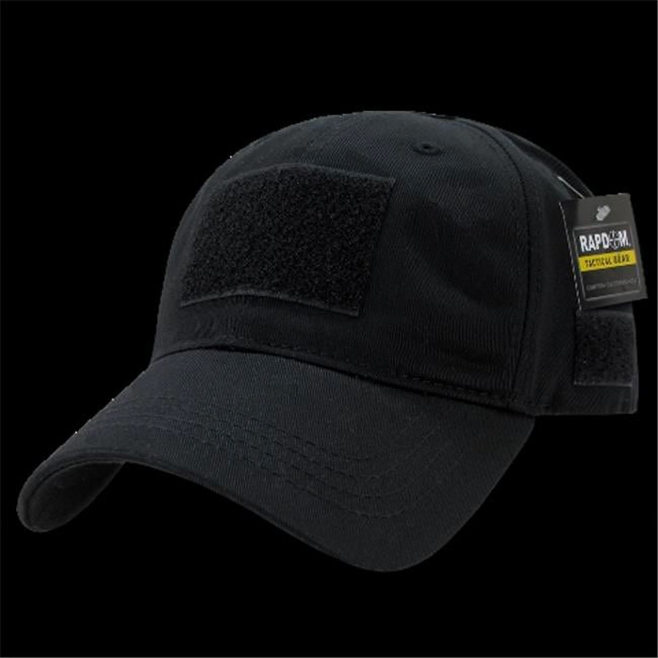 RapDom Low Crown Soft Top Tactical Operator Cap [Black - Adjustable ...
