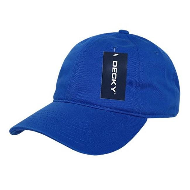 Relaxed Washed Cotton Cap - Royal Blue - Walmart.com