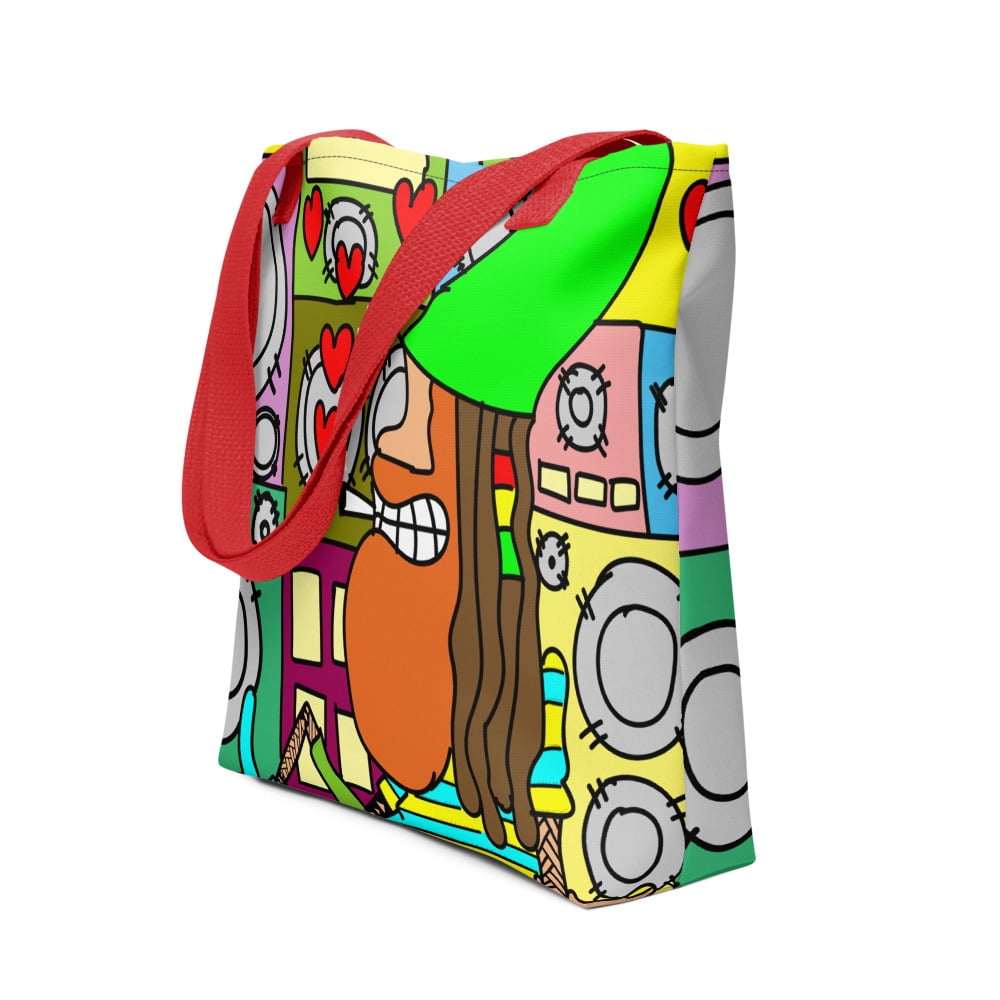 Relaxin Time Tote bag (Red) - Walmart.com