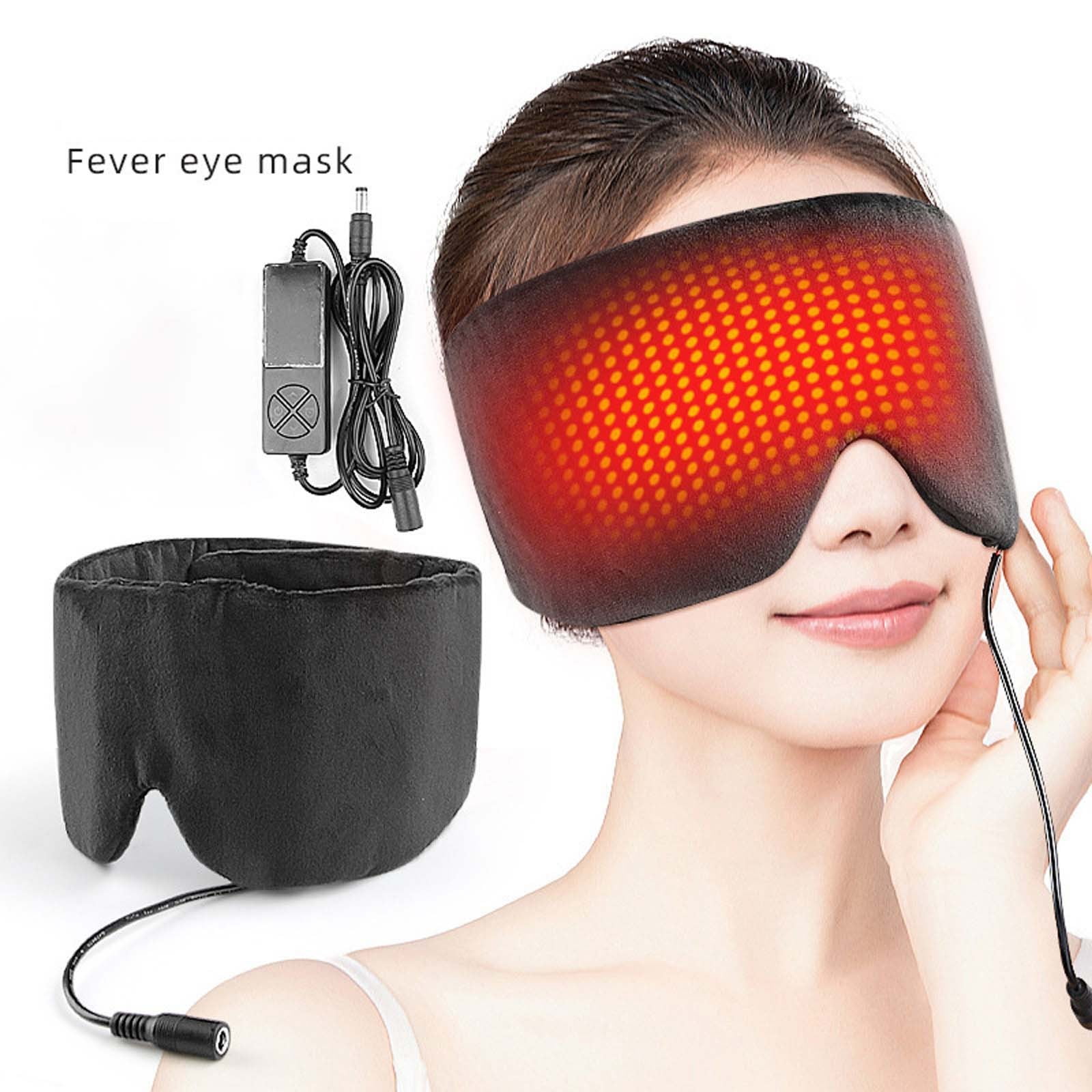 Relaxing Eye Mask, 3-Speed Heat Timer, Adjustable Temperature, Sleep ...