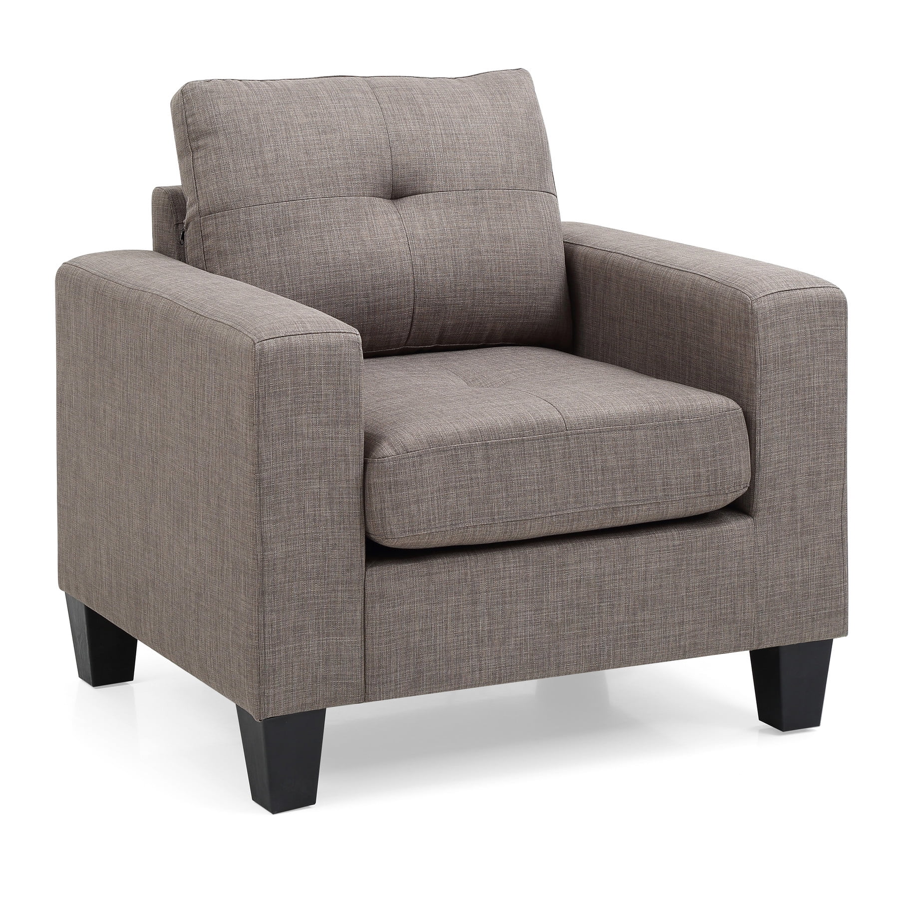 Relaxing Gray Club Chair | Complements Different Decor | Soft Foam ...