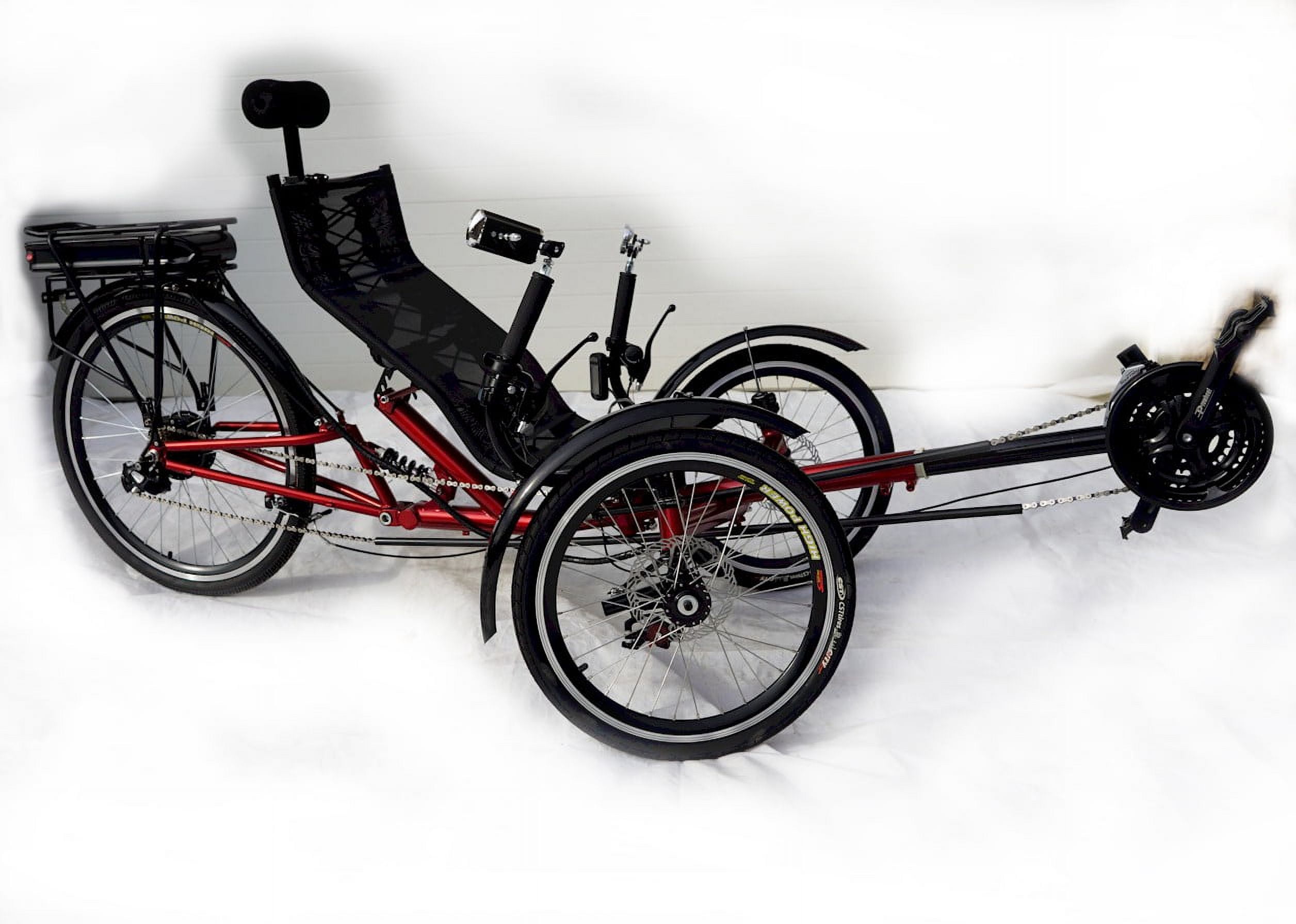 Bliss ERT-36 Electric Recumbent Tricycle: Adult Fast Folding Relaxing ...