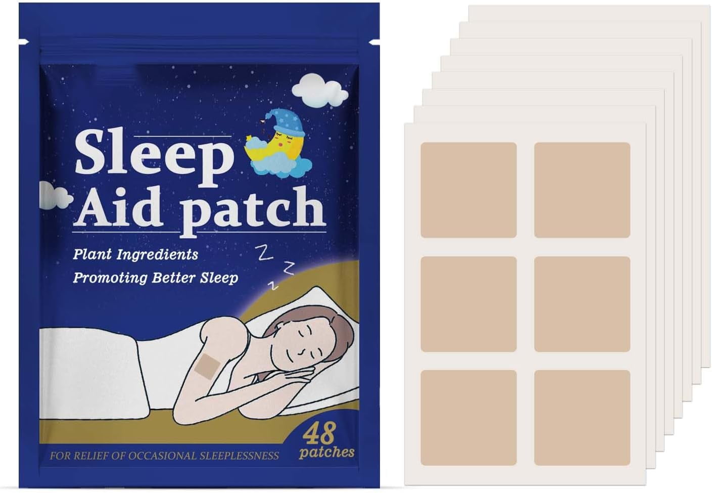 Relaxing Sleep Patches for Deeper Rest, Essential Oil Infused ...