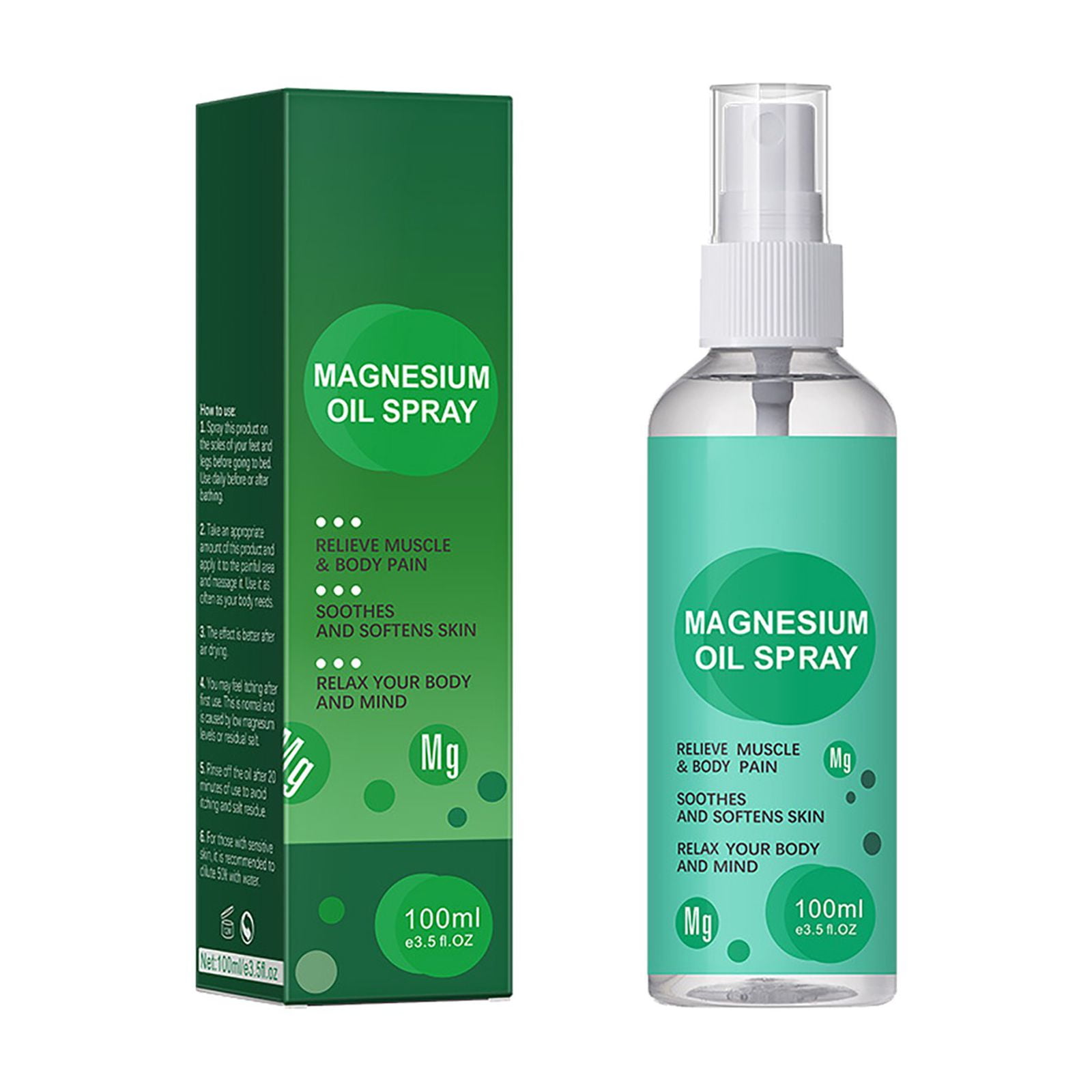 Relaxing Spray Oil For Massage Soothing Muscle Fast Absorbing Formula For Stress Restful Sleep