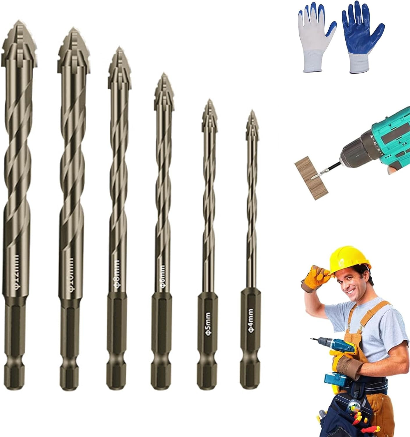 Relaxrich Drill Bits, High Magnetic Screwdriver Drill Bit Set, High ...