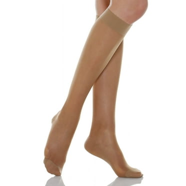 Relaxsan Thigh High Hold-Up Support stockings, 10-15 mmHg, 100% Made in ...