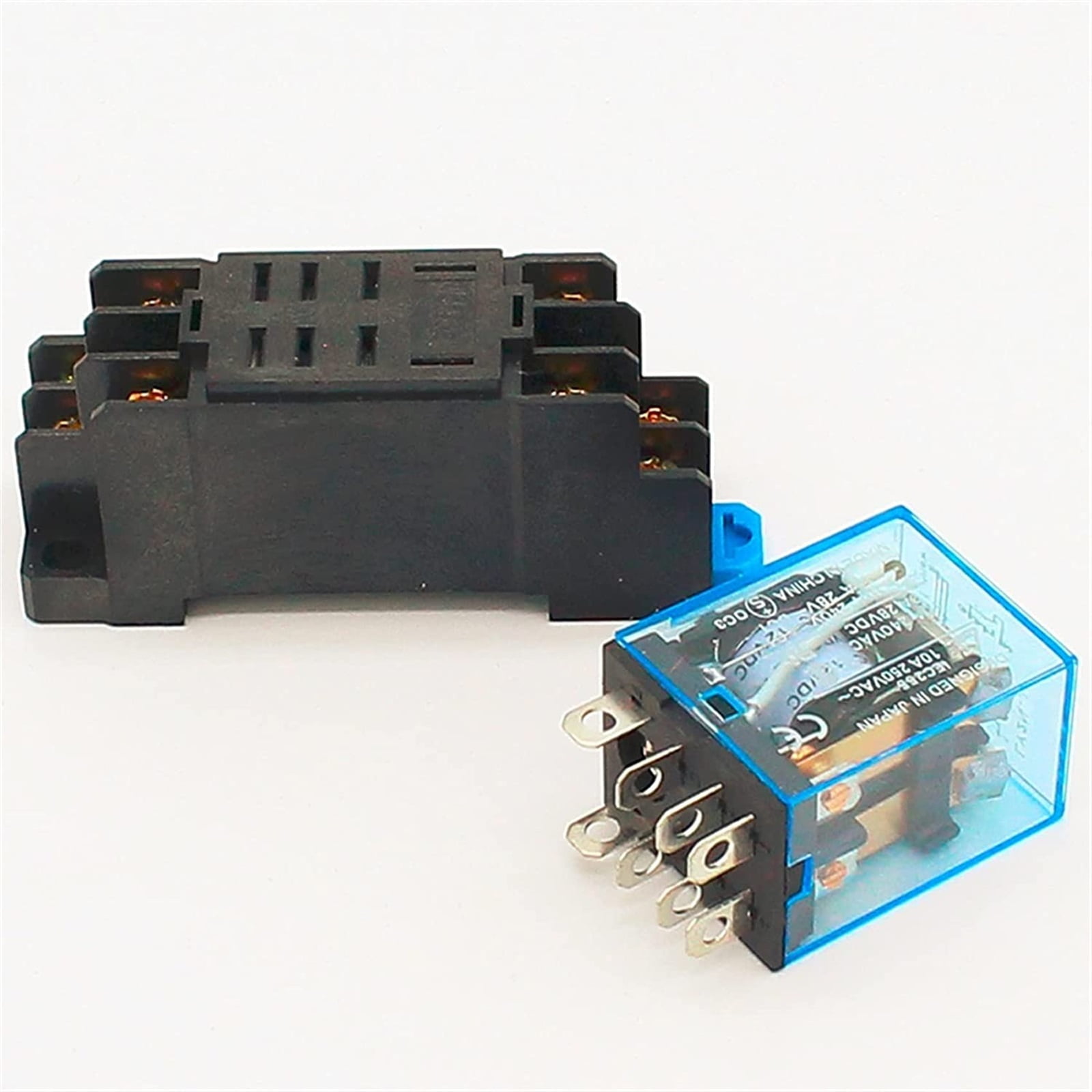 Relay 10A dpdt Relay 12VDC 24VDC 110VAC 220VAC LY2N General Purpose ...