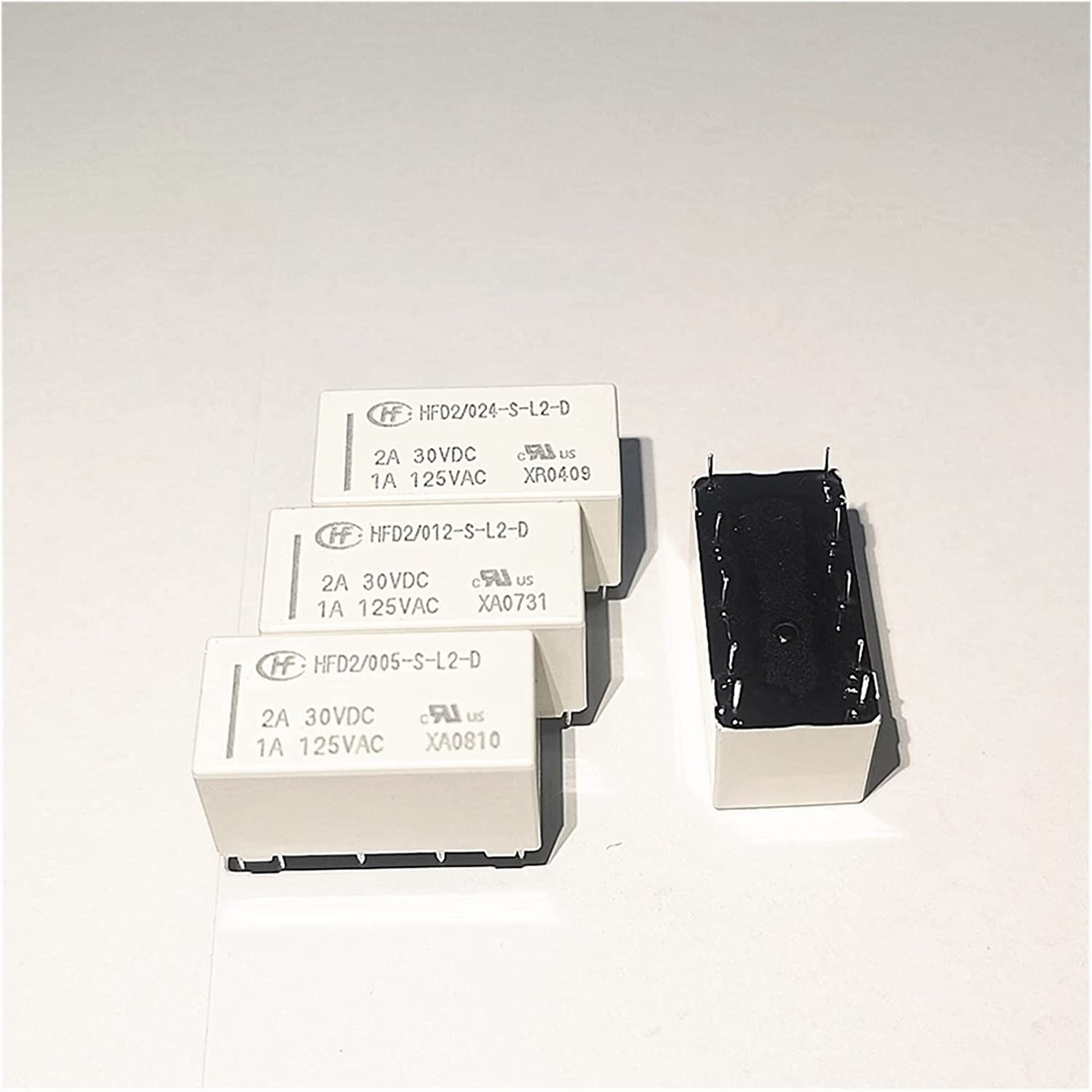 Relay 10PCS/Lot Magnetic Latching Relays HFD2-005 012 024-S-L2-D 1A 10PIN - Walmart.com