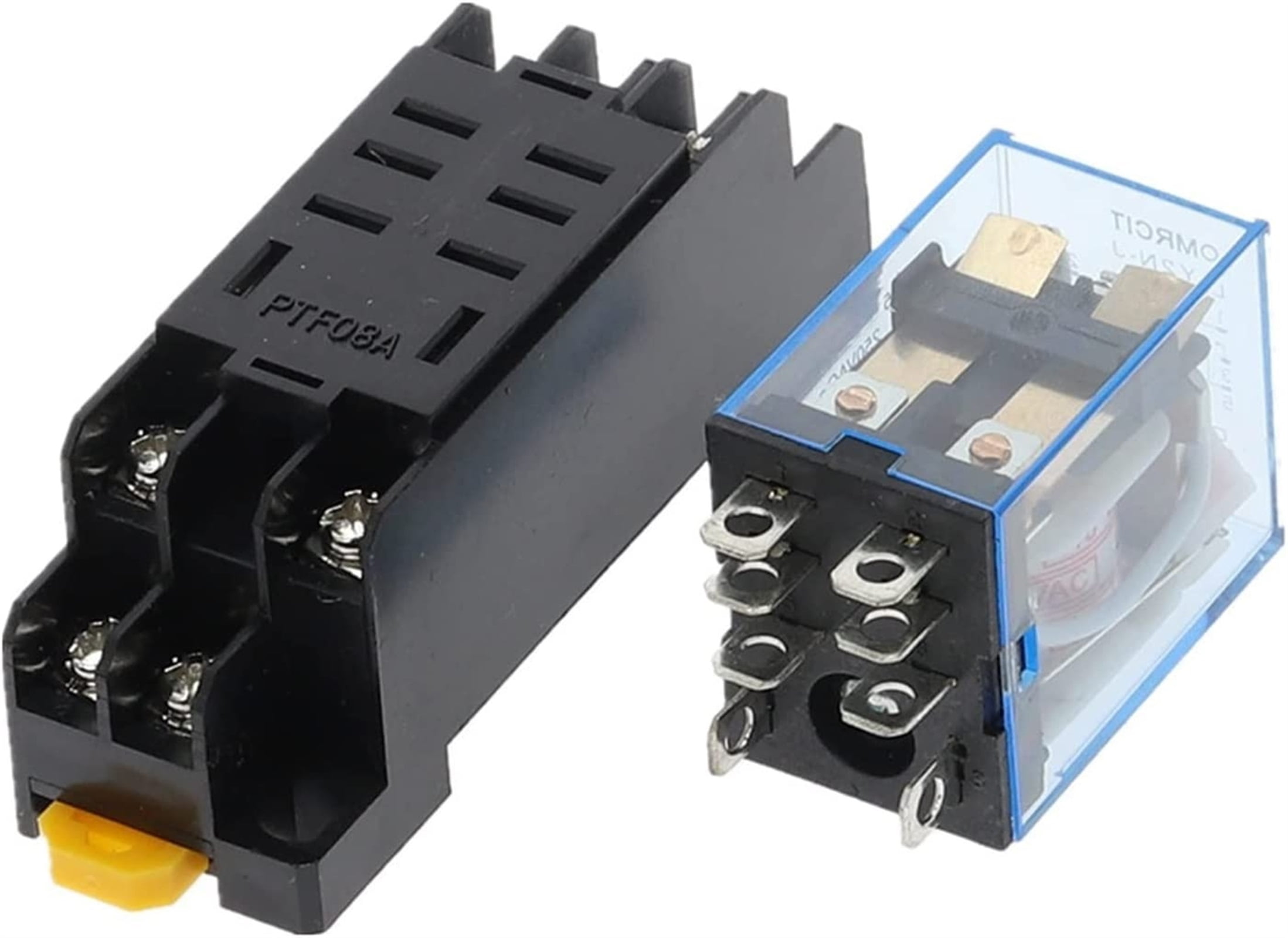 Relay 12V 24V 36V 110V 220V 380V 10A 8PIN Coil Power Relay DPDT LY2NJ HH62P HHC68A-2Z with ...