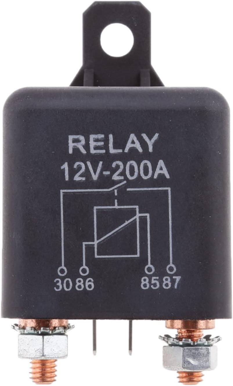 Relay 12V D C 200 Amp Split Charge Motorcycle Relay Switch - 4 Pin ...