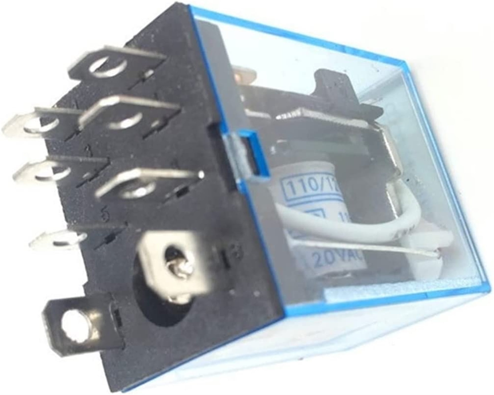 Relay 1Pc LY2NJ HH62P HHC68A-2Z Electronic Micro Mini Electromagnetic Relay 10A 8PIN Coil DPDT ...