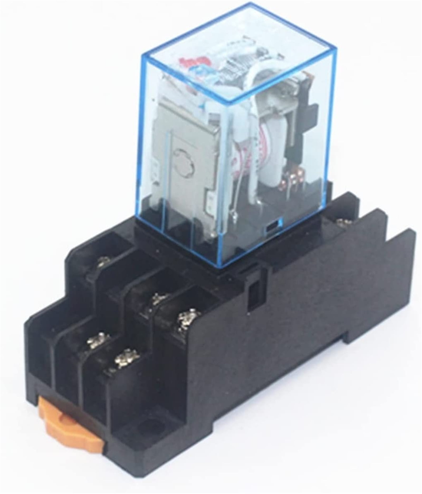 Relay 1set MY3 HH53P MY3NJ Micro Mini Coil Power Relay 11pin 3NO 3NC LED Lamp 5A AC 110V 220V ...