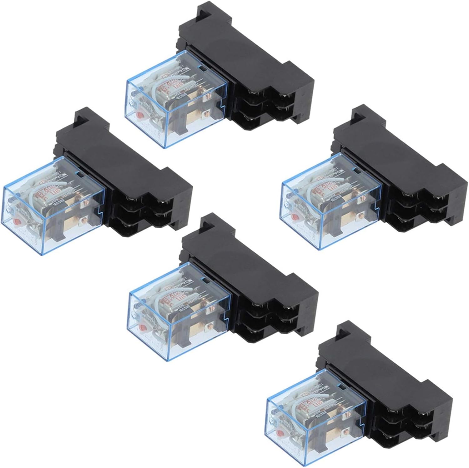 Relay 5set Relay LY2NJ 12V 24V 36V 220V 110V AC DC Small Relay 10A 8PIN ...