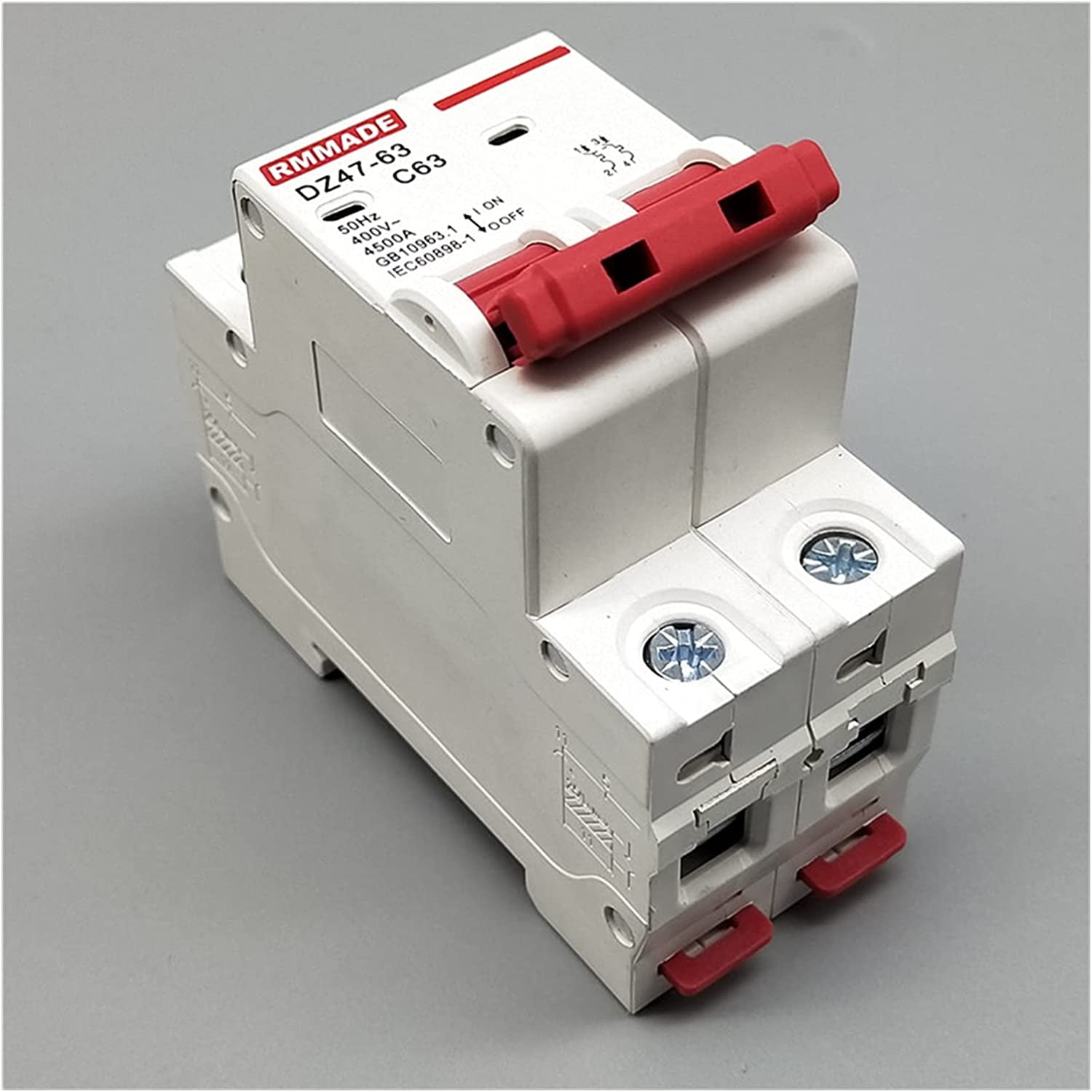Relay AC220V-400V DZ47-63 2P 6A 10A 16A 2P 20A 25A 32A 40A 50A 125A Mini Circuit Breaker Cutout ...