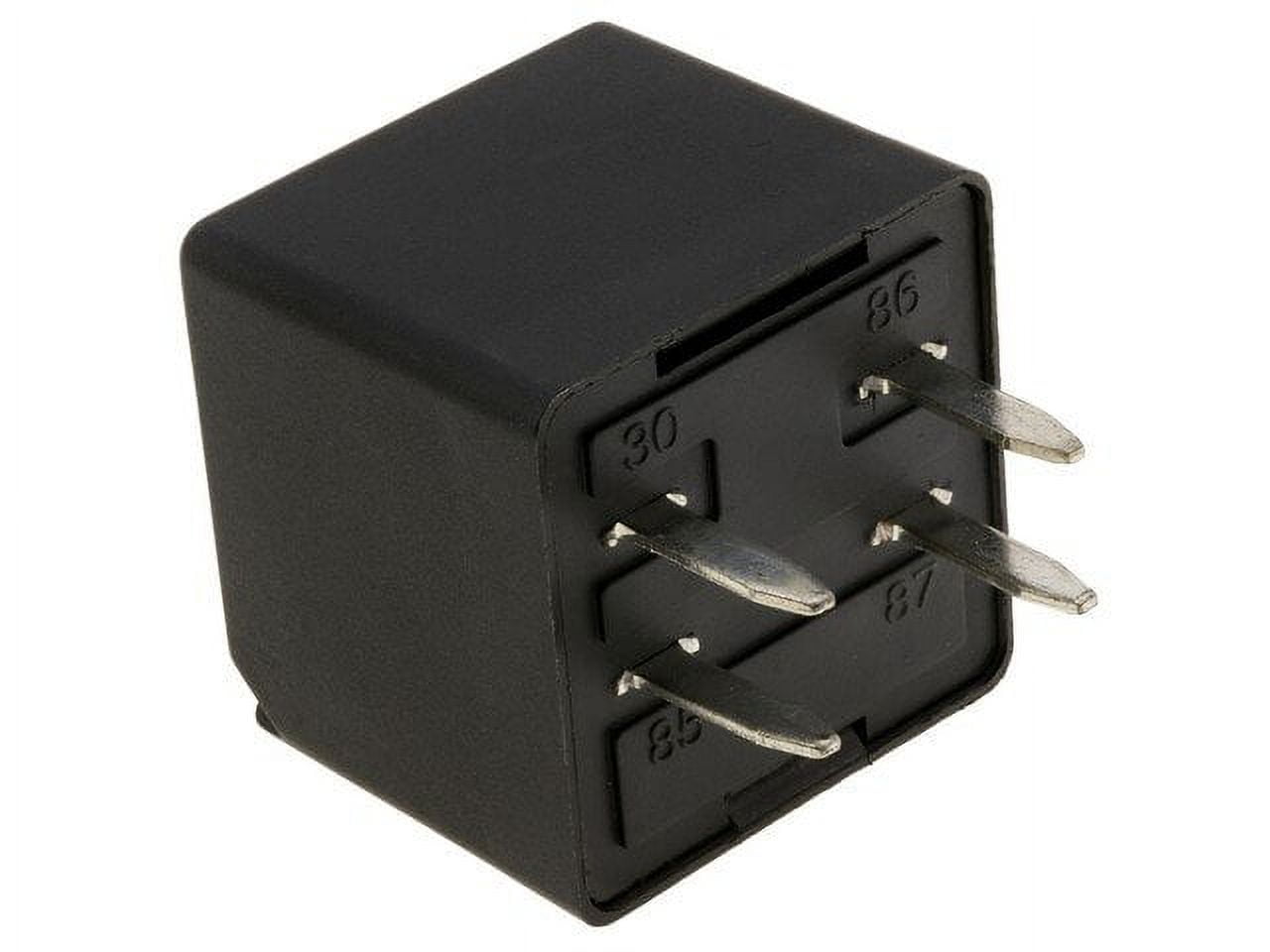 WELLS Relay, Compatible with 2005-2014 Ford Mustang, Square Type, 4 Pin ...