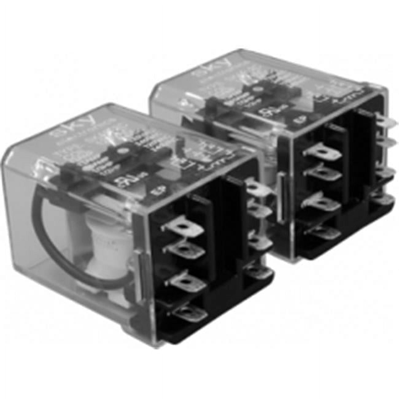 Relay & Control 240V AC Coil 11 Pin Square Base Plug-in Relays ...