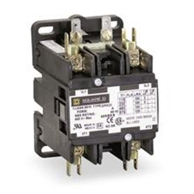 Relay & Control DPC-252120 Definite Purpose Contactor, 25 amp - 2 Pole ...