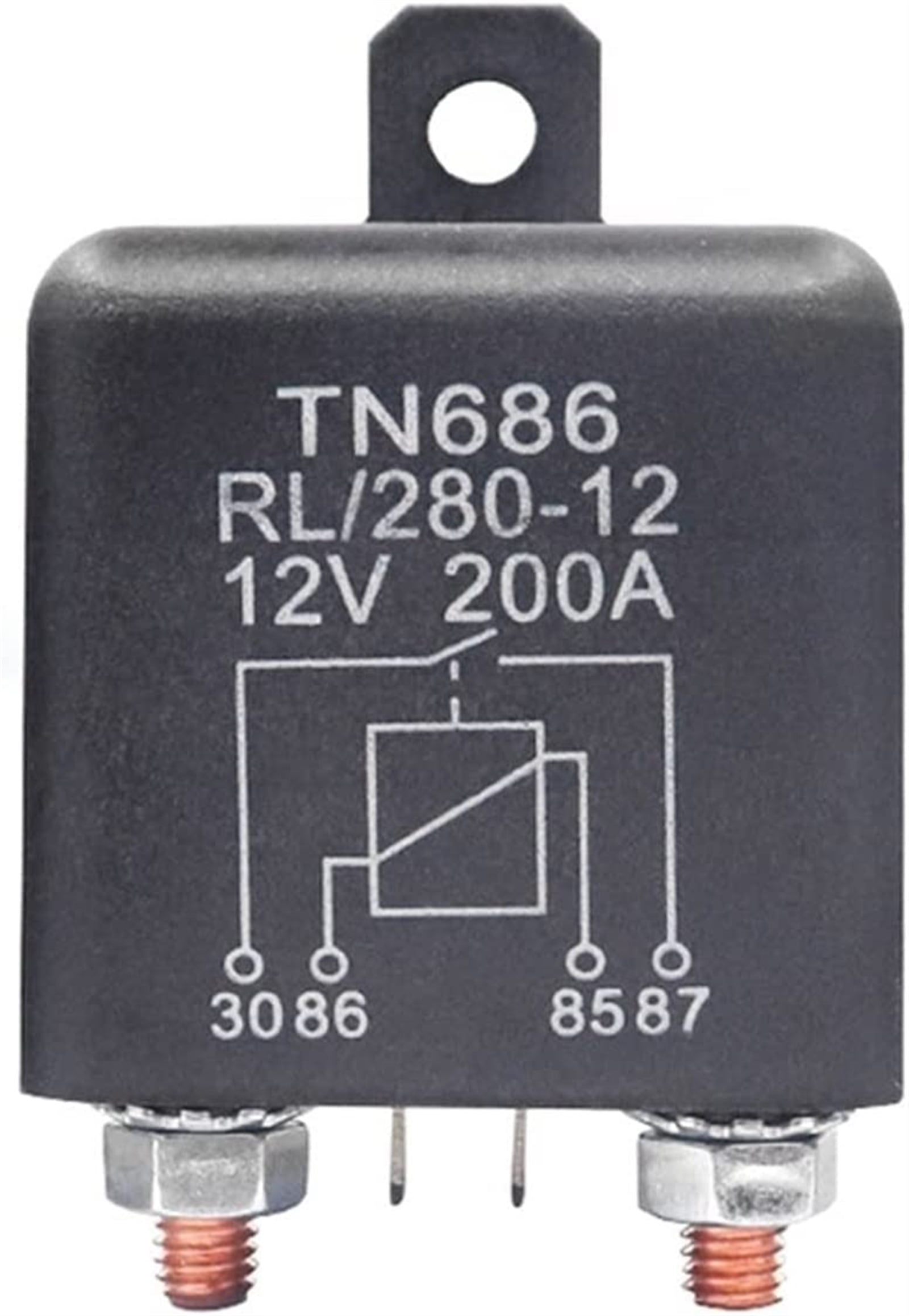 Relay High Current Relay Starting Relay 200A 100A 12V/24V Power ...