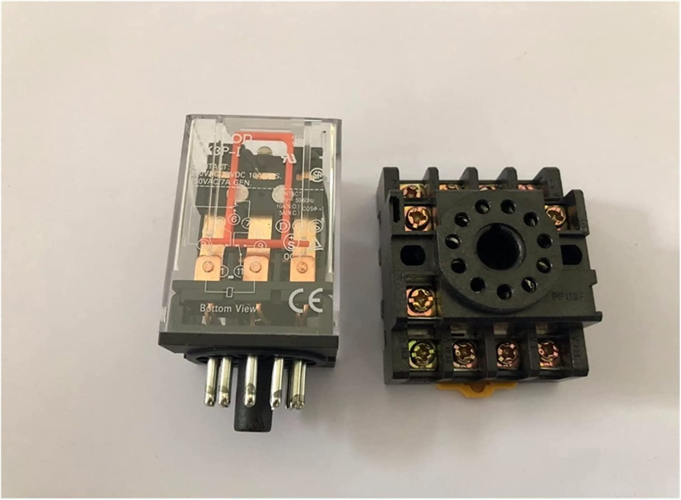 Relay Intermediate Relay MK3P-I MK3P Small electromagnetic Relay 11PIN ...