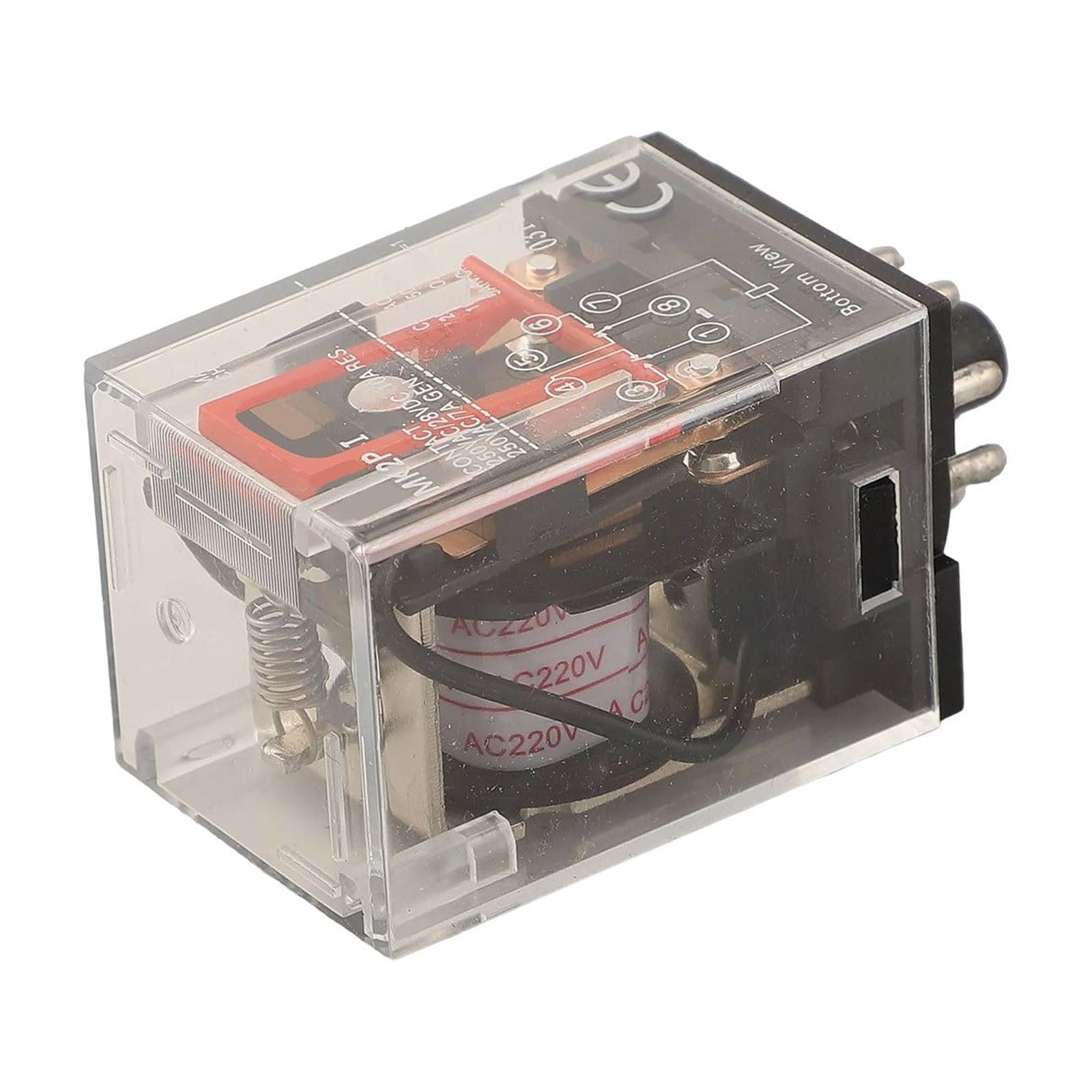 Relay Mk2P-I Mk2P Ac 220V 8 Pin 10A 250Vac 1Pc Small Intermediate Relay ...